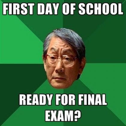 25 Hilarious First Day of School Memes You Will Surely Relate To ...