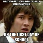 25 Hilarious First Day of School Memes You Will Surely Relate To ...