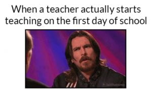 25 Hilarious First Day of School Memes You Will Surely Relate To ...