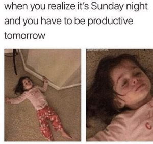 25 Memes About How We Feel On A Sunday Night - SayingImages.com