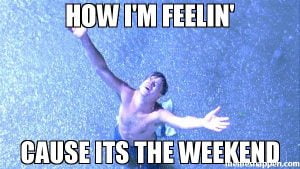 20 Celebratory It's The Weekend Memes - SayingImages.com