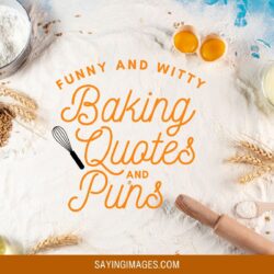 90 Funny And Witty Baking Quotes And Puns - SayingImages.com
