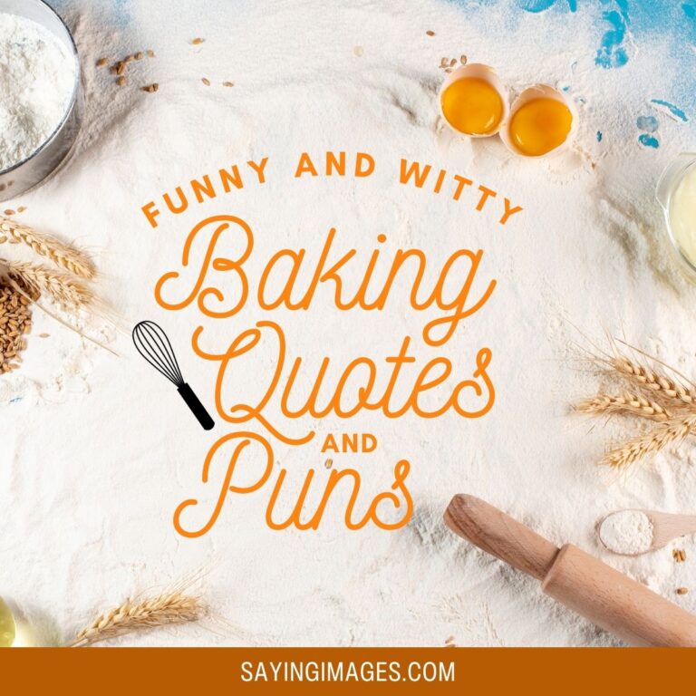 90 Funny And Witty Baking Quotes And Puns - SayingImages.com