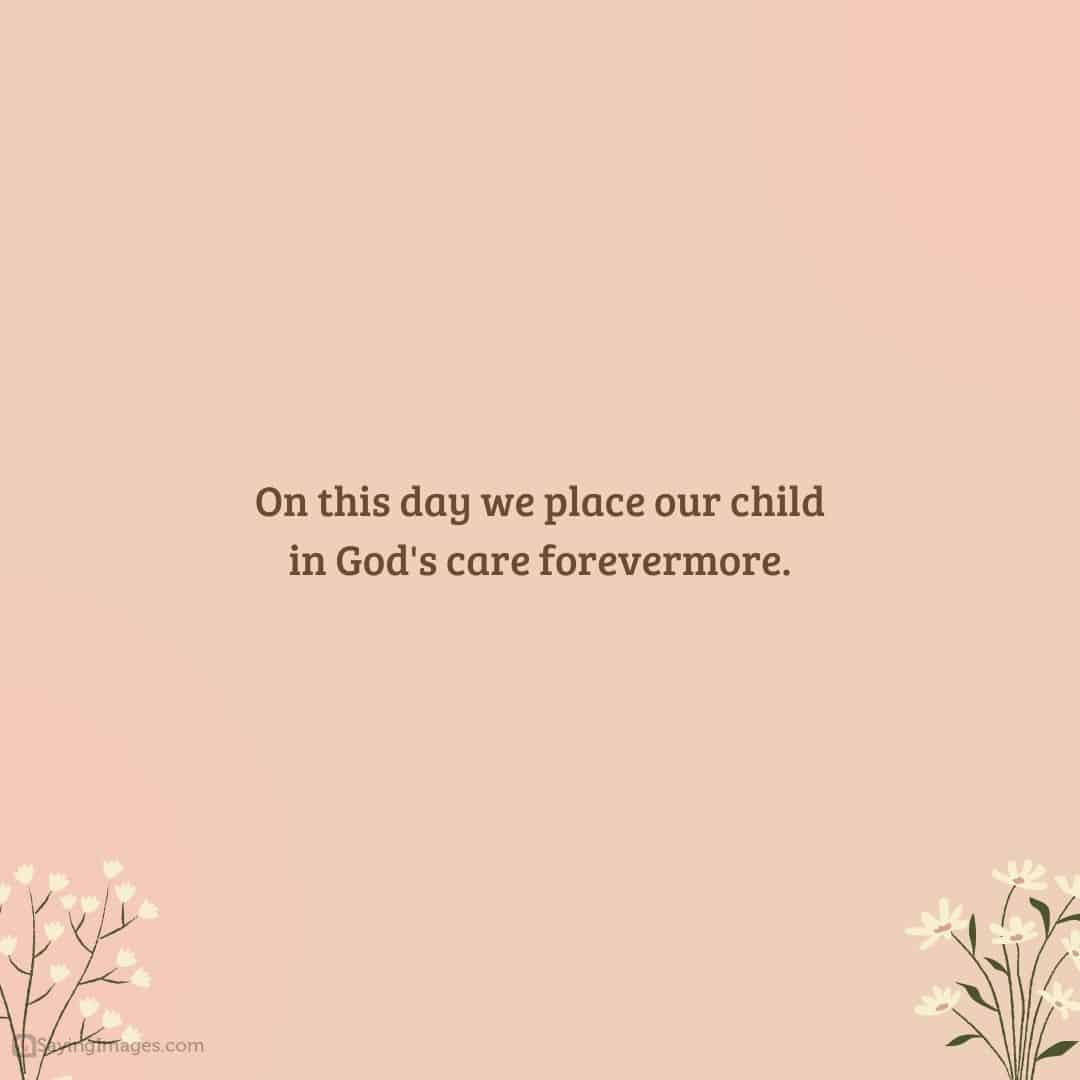 75 Beautiful Baptism Quotes For Christenings SayingImages