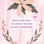 70 It’s Never Too Late Quotes to Help You Go For It