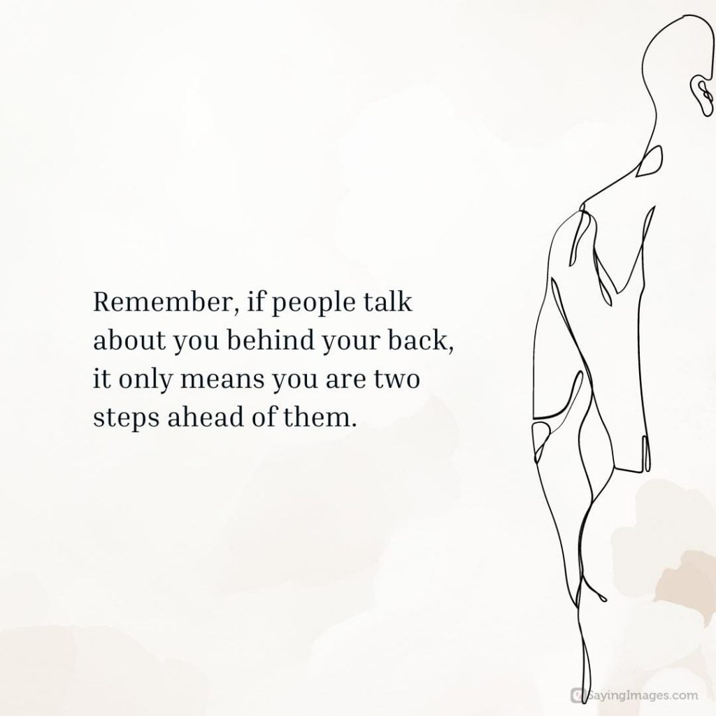 Got People Talking Behind Your Back? Read These Quotes