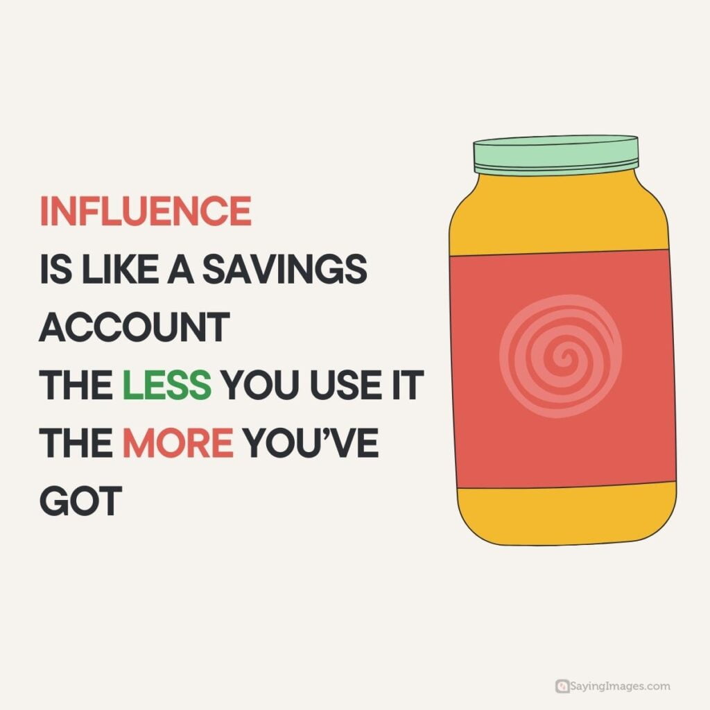 20 Powerful Influence Quotes to Motivate You - SayingImages.com