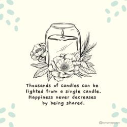 22 Candle Quotes to Inspire a Life of Hope and Radiance - SayingImages.com