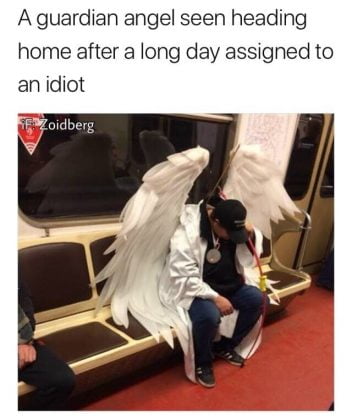 20 Angel Memes That Will Make Your Laugh Hysterically - SayingImages.com