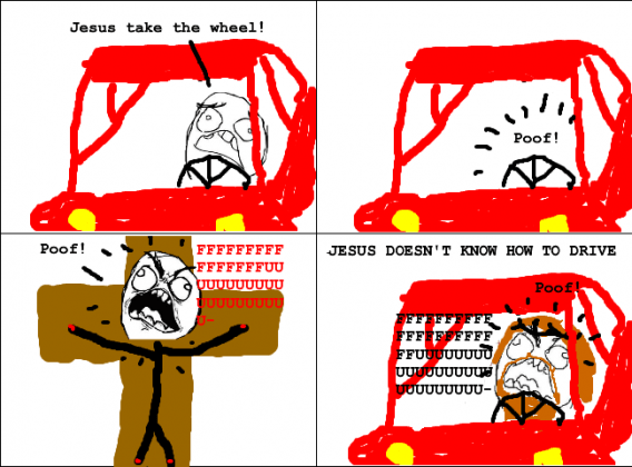 20 Hilarious Jesus Take the Wheel Memes to Put a Smile on Your Face