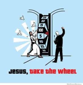 20 Hilarious Jesus Take the Wheel Memes to Put a Smile on Your Face