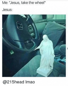 20 Hilarious Jesus Take the Wheel Memes to Put a Smile on Your Face