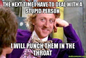 30 Throat Punch Memes That'll Hit Your Haters Hard - SayingImages.com