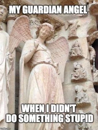 20 Angel Memes That Will Make Your Laugh Hysterically - SayingImages.com