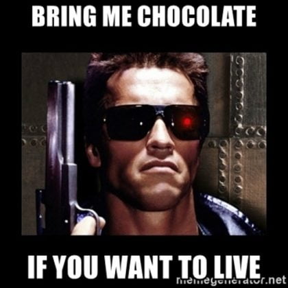 30 Sweet and Funny Chocolate Memes - SayingImages.com