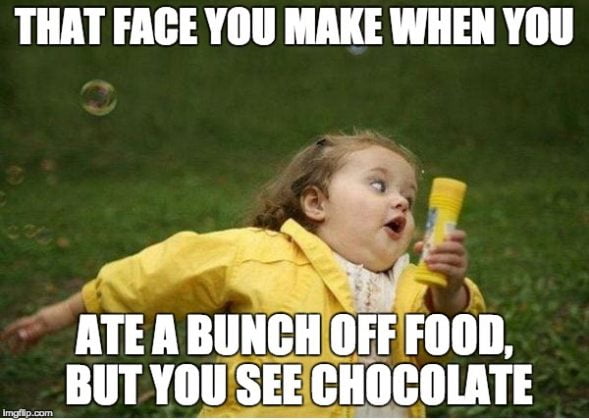 30 Sweet and Funny Chocolate Memes - SayingImages.com