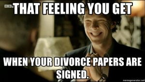 25 Divorce Memes That Are Simply Hilarious - SayingImages.com
