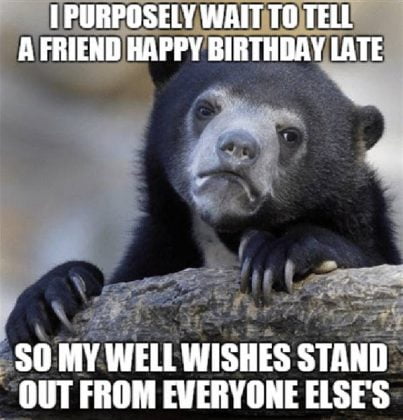 35 Best Happy Belated Birthday Memes - SayingImages.com
