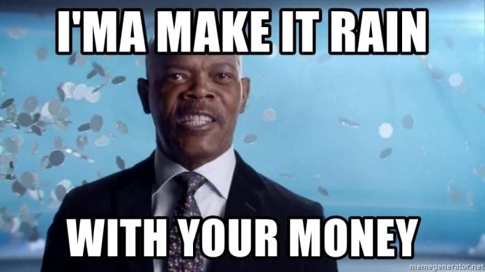 20 Make It Rain Memes That'll Make You Look Cool - SayingImages.com