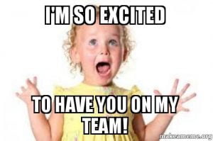 50 Best I'm So Excited Memes - SayingImages.com