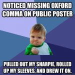 20 Witty Oxford Comma Memes That Highlight The Importance of ...