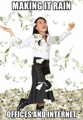 20 Make It Rain Memes That'll Make You Look Cool - SayingImages.com