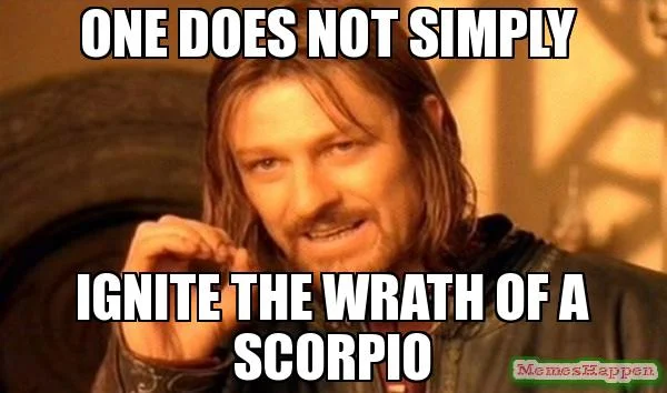 30 Best Scorpio Memes - Astrology Special - SayingImages.com