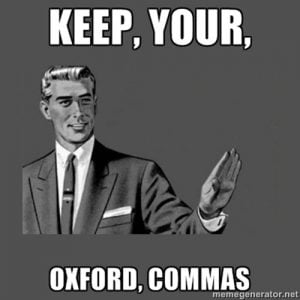20 Witty Oxford Comma Memes That Highlight The Importance of ...
