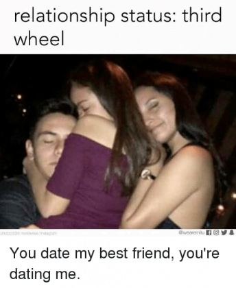 25 Funny Third Wheel Memes For People Stuck With Amorous Couples - SayingImages.com