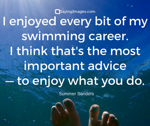 50 Swimming Quotes on Water Sports and Love of the Sea