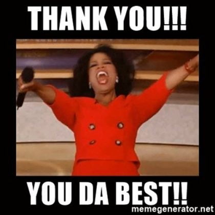 30 Thank You Memes You Need To Send To Your Friends ASAP - SayingImages.com