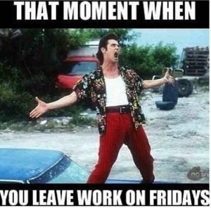 20 Leaving Work On Friday Memes That Are Totally True - SayingImages.com