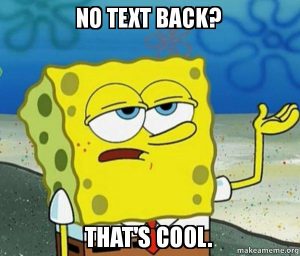 20 Relatable No Text Back Memes to Make You Feel a Lot Better ...