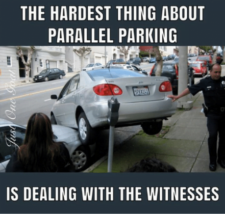 25 Parking Memes That Will Make You Laugh Out Loud - SayingImages.com