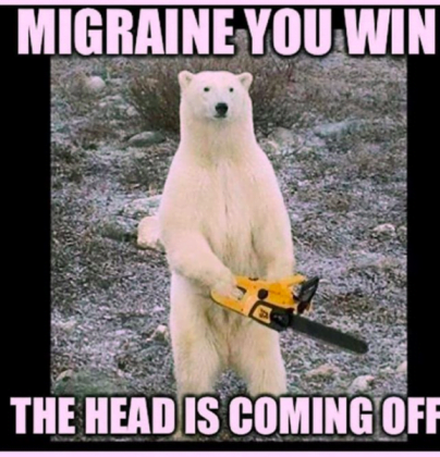 20 Witty Migraine Memes To Make You Feel A Lot Better - SayingImages.com