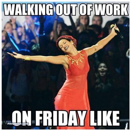 20 Leaving Work On Friday Memes That Are Totally True - SayingImages.com