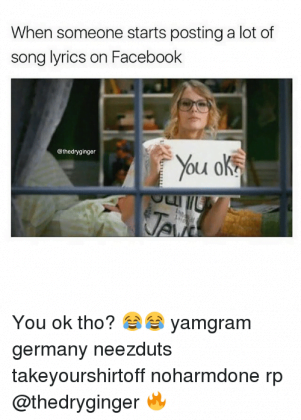 20 Really Hilarious Song Lyrics Memes to Make You Happy - SayingImages.com
