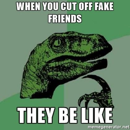 40 Fake Friends Memes That Are Totally Spot-On - SayingImages.com