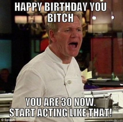 30 Awesome 30th Birthday Memes - SayingImages.com