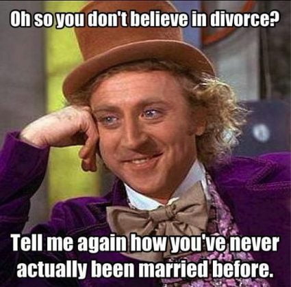 25 Divorce Memes That Are Simply Hilarious - SayingImages.com